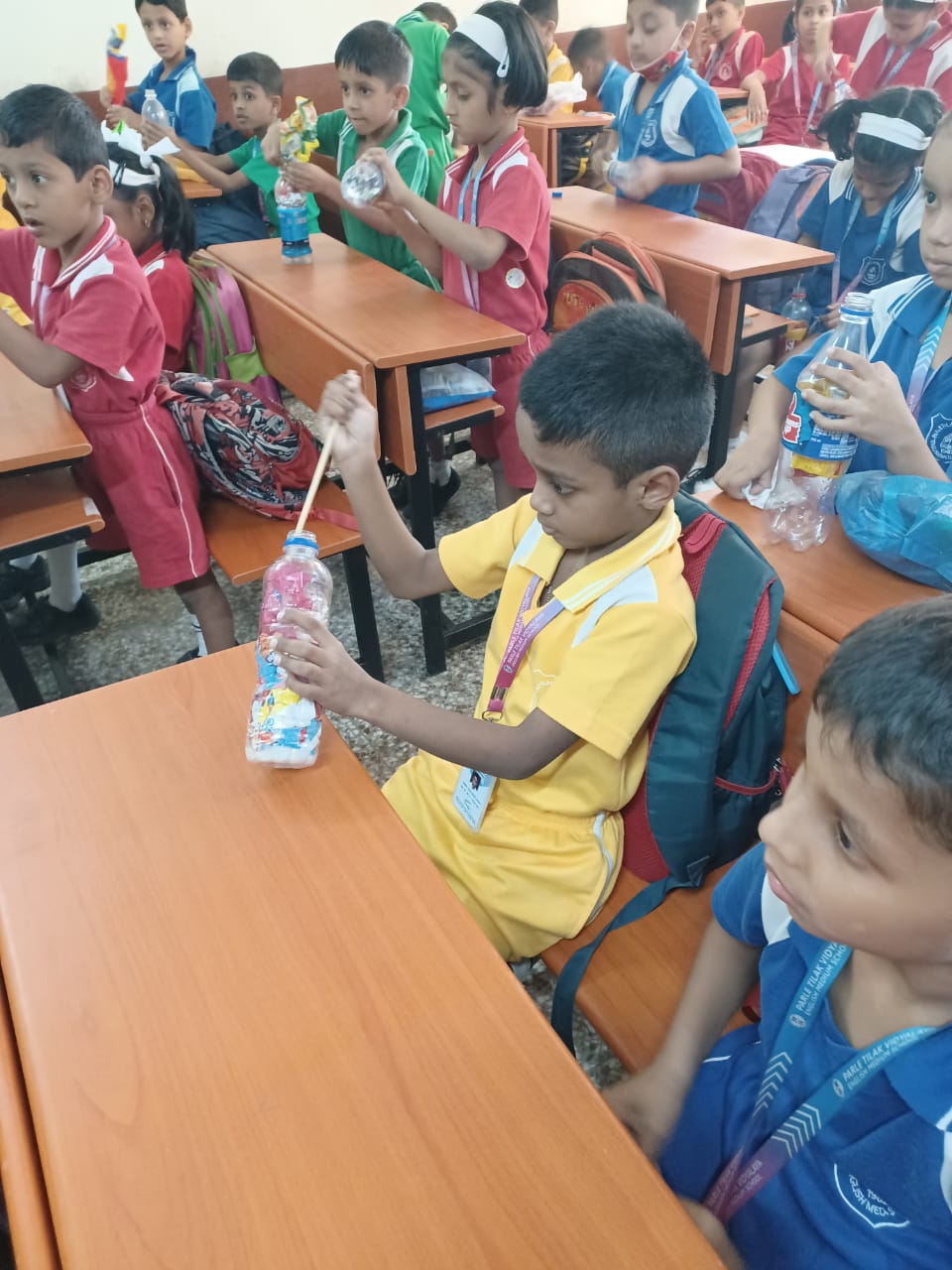 Eco Bricks activity conducted by Team R Society R Responsibility (NGO ...