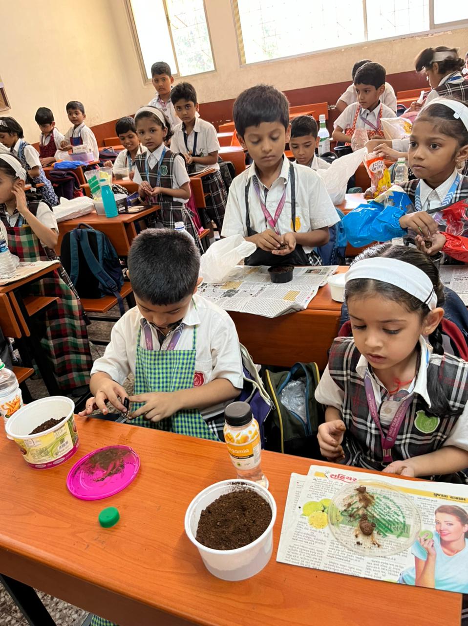 Students at PTV English Medium School Primary Section have learnt the ...