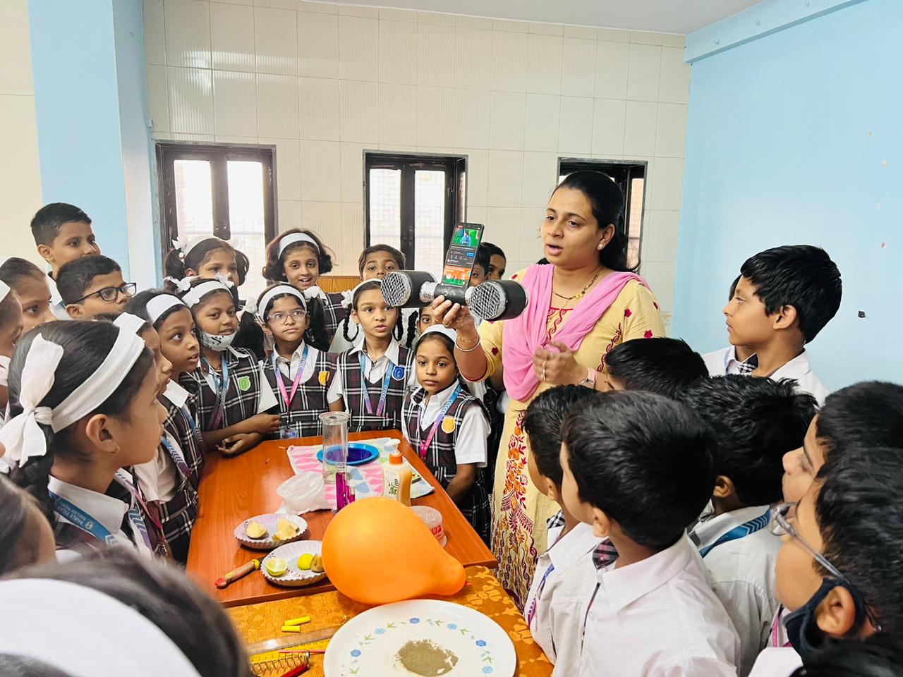 National Science Day celebrated by PTV English Medium School Primary ...