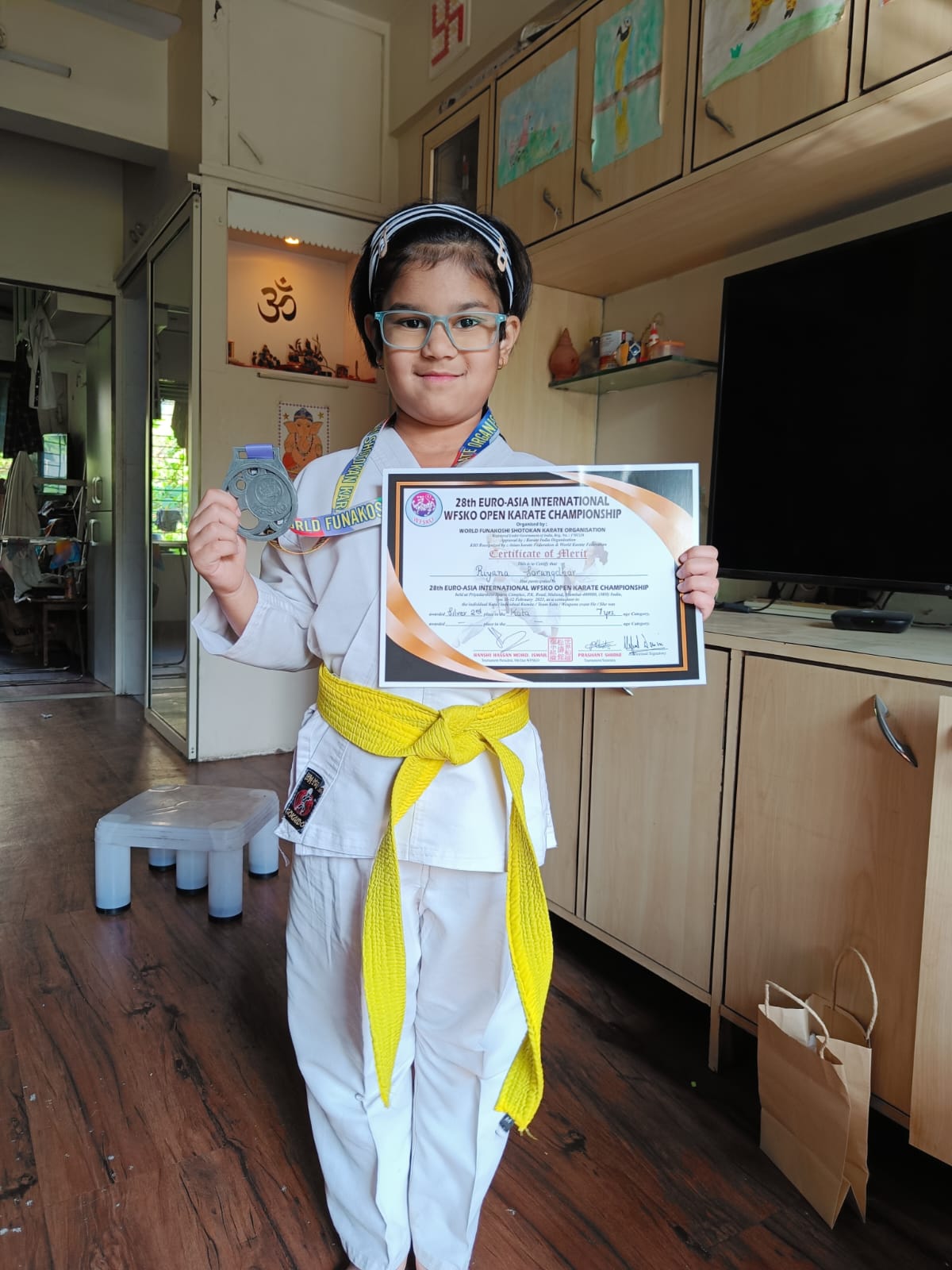 Riyana Sarangdhar of PTV English Medium School Primary Section shines ...