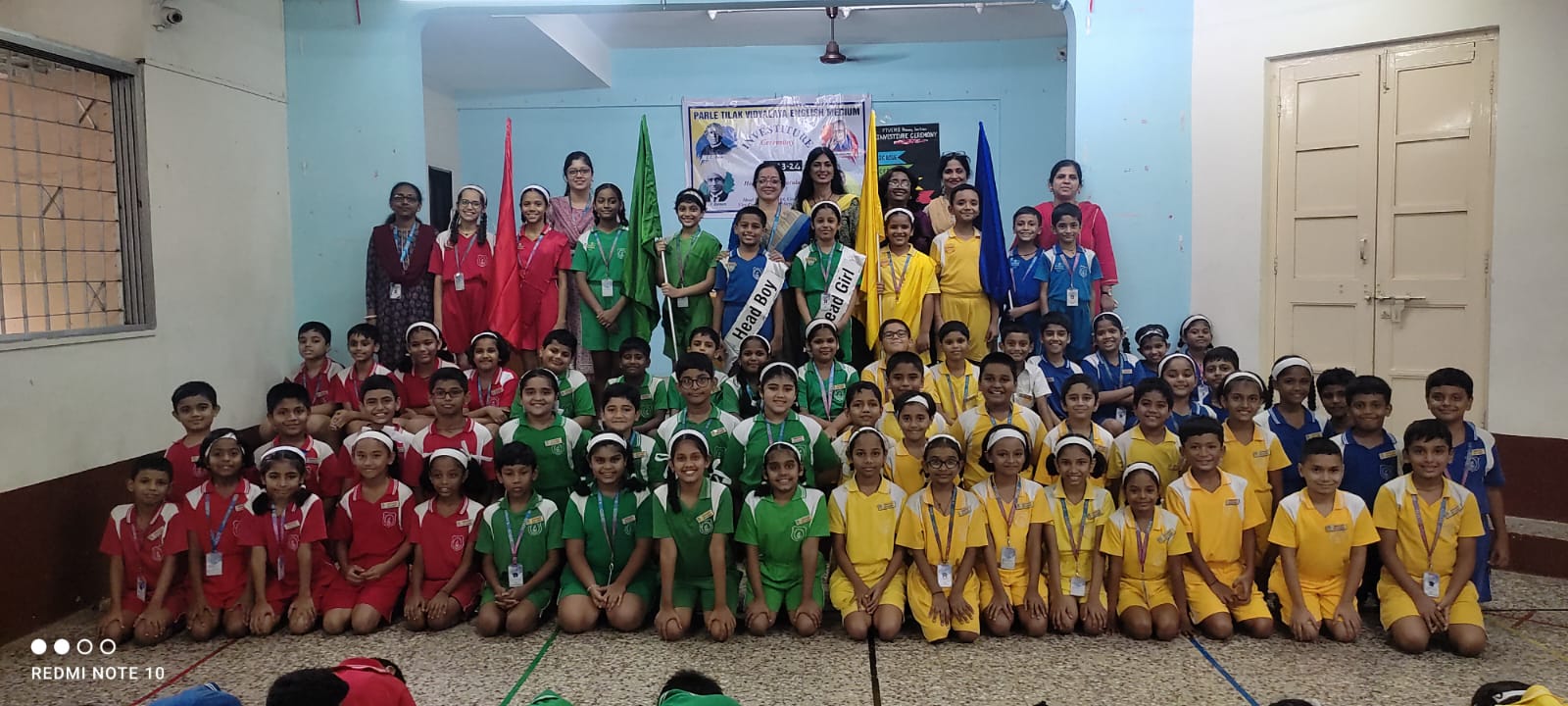 PTV EMS primary section had their Investiture ceremony on 6th July 2023 ...