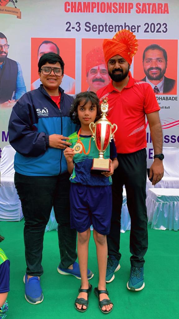 Gunjan Todkar shines in 13th Mini Maharashtra State Roll Ball ...