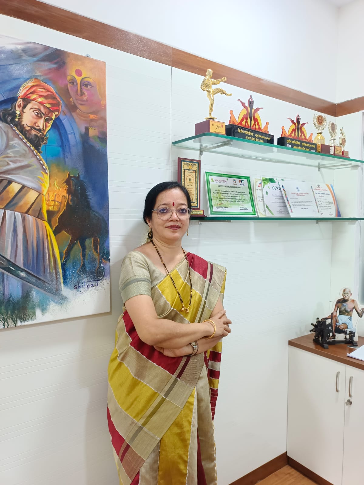 Heartiest congratulations Mrs. Kalpana Kalekar, H.M. PTV EMS, Primary ...